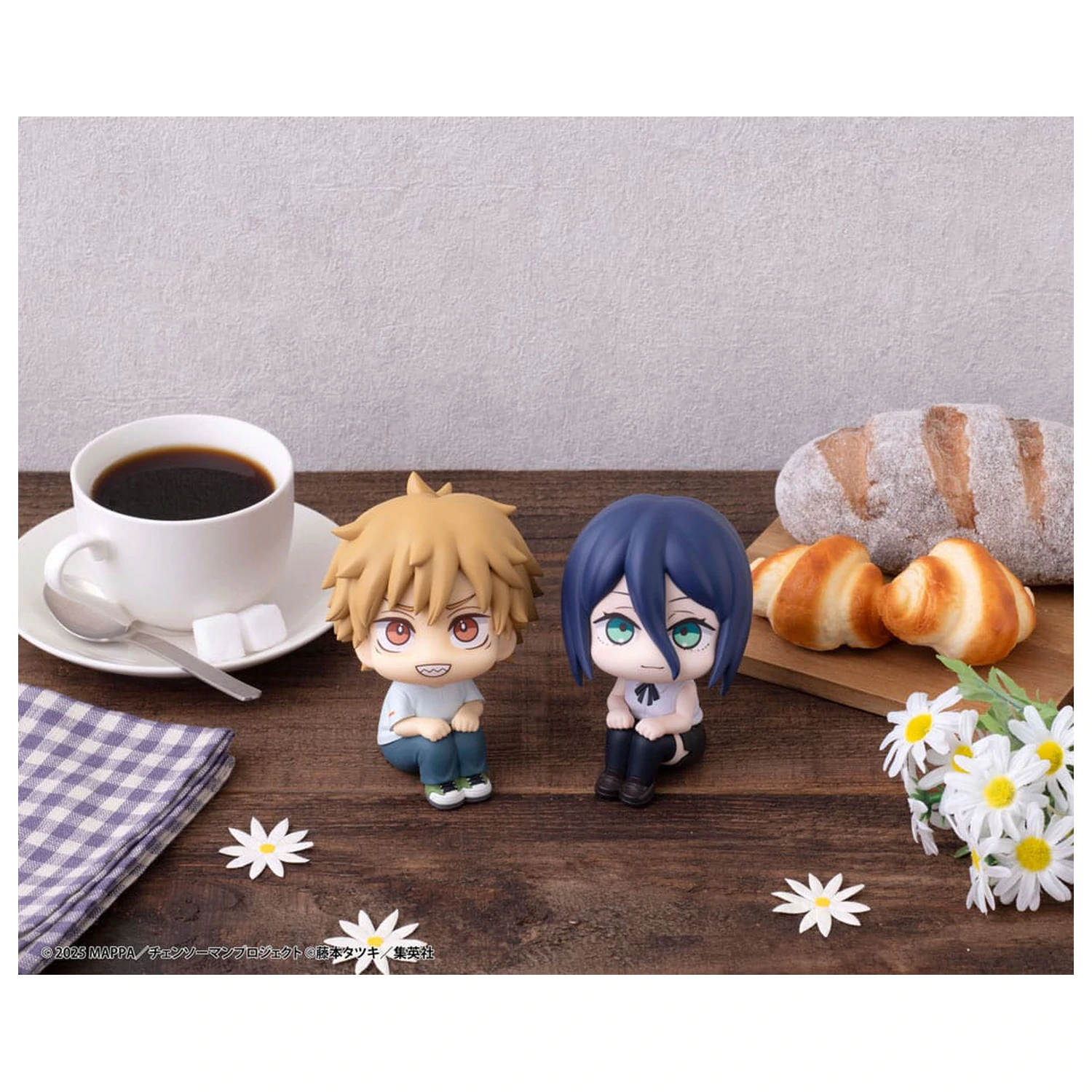 Chainsaw Man The Movie: Reze Arc Look Up PVC Statues Denji & Reze Set ...