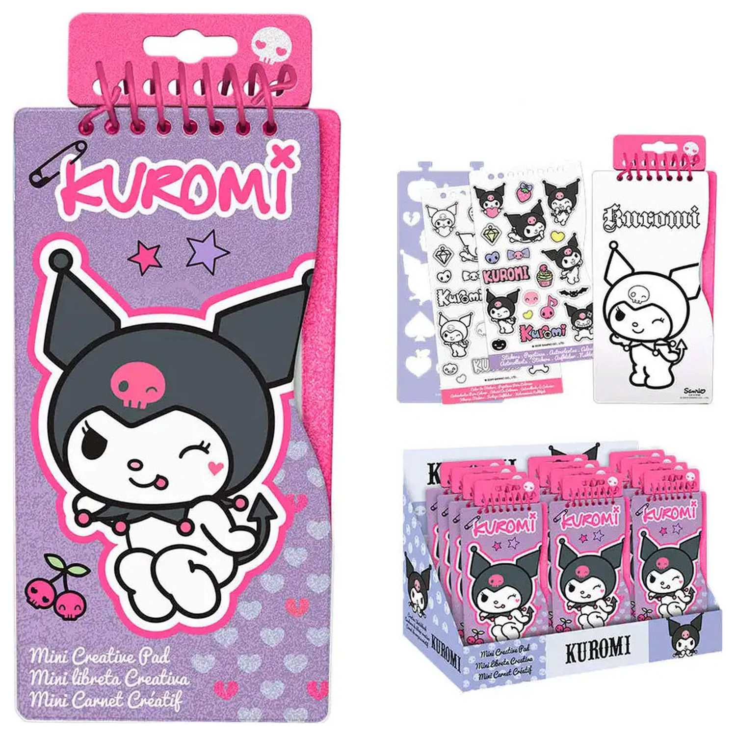 Hello Kitty Kuromi Mini Creative Set | Fanbase Europe
