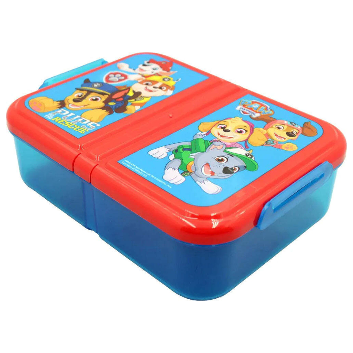 Paw Patrol Pups Rescue Multi-Compartment Lunch Box, Sandwich Box ...