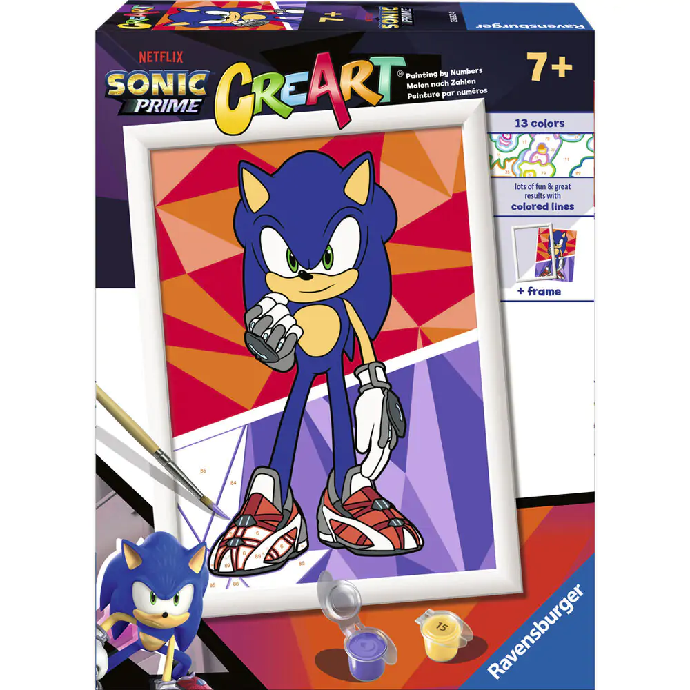 Sonic Prime CreArt painting kit | Fanbase Europe