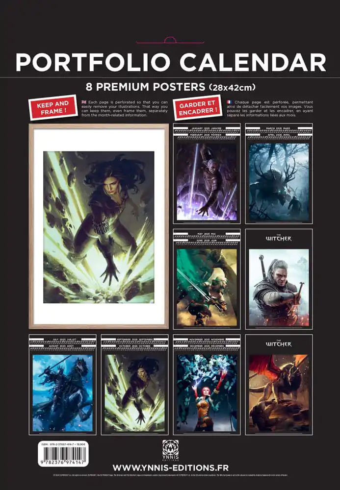 The Witcher Portfolio Calendar 2025 *English Version* | Fanbase Europe